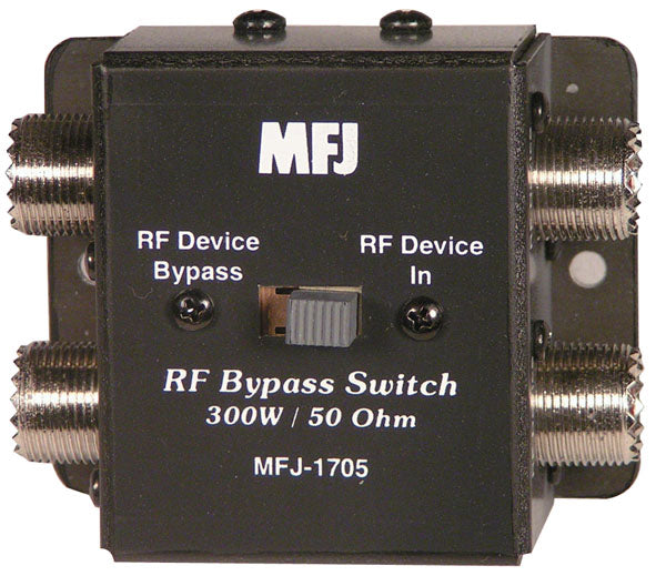 MFJ-1705 Chave de RF Bypass 300W - RADIOHAUS Radiocomunicação - A mais ...