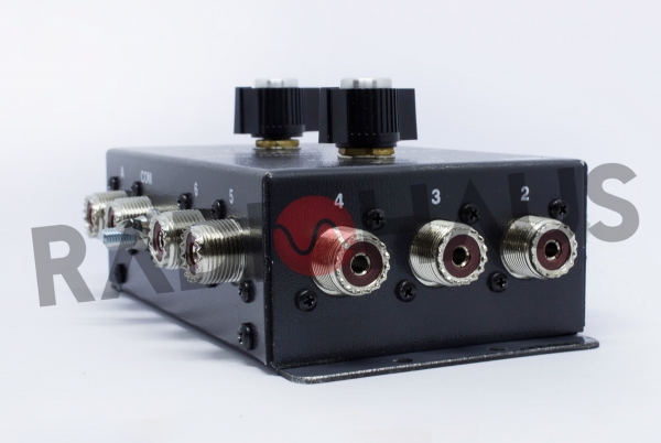 MFJ-1700C Chave Coaxial 6 posições, HF, 2kW - RADIOHAUS ...