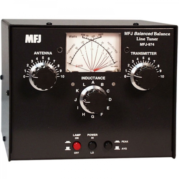 MFJ-974B Acoplador linha balanceada,80 a 10 m,300 W - RADIOHAUS ...